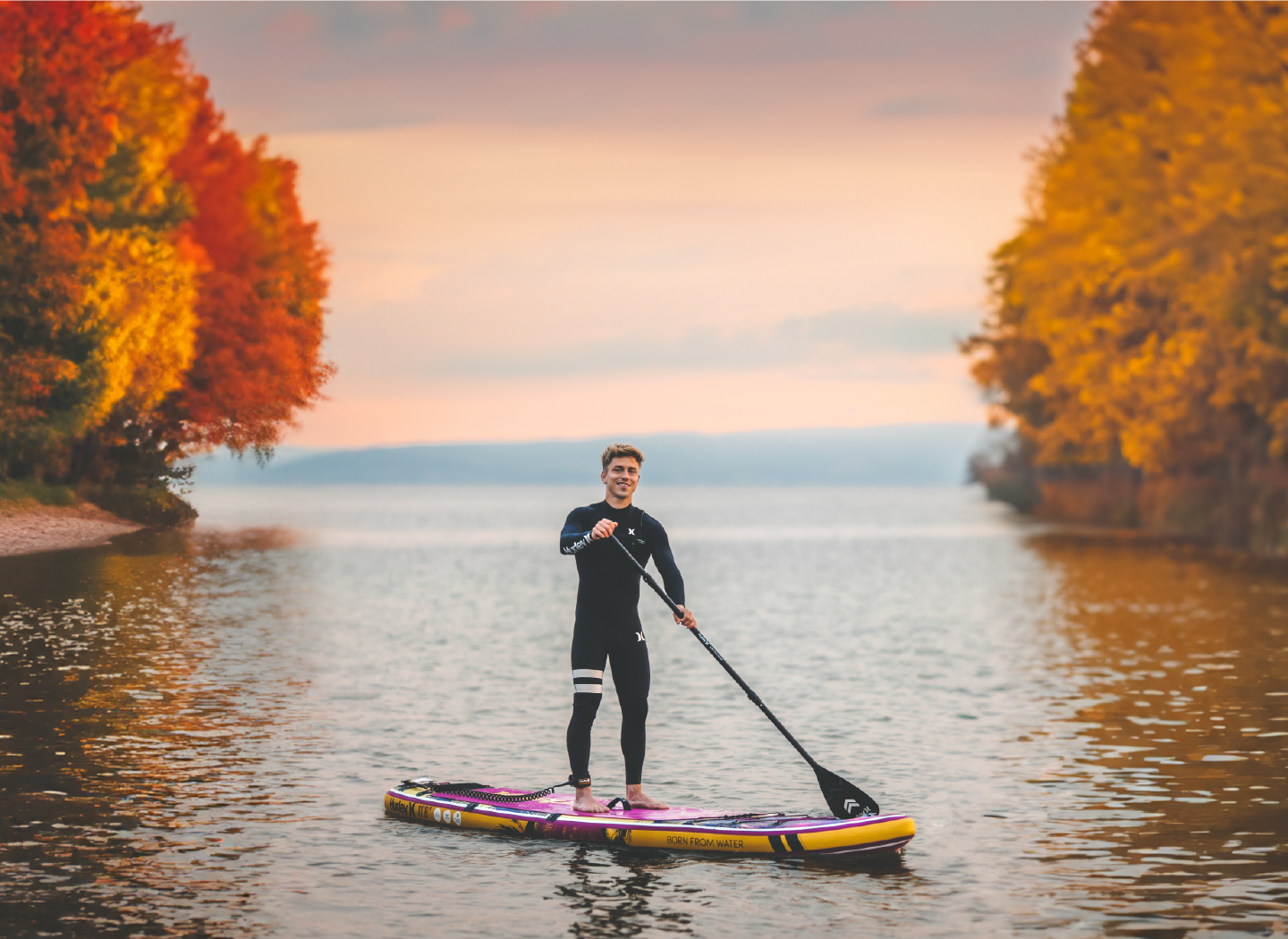 Explore 5 UK paddle boarding spots this Autumn - Aquaplanet
